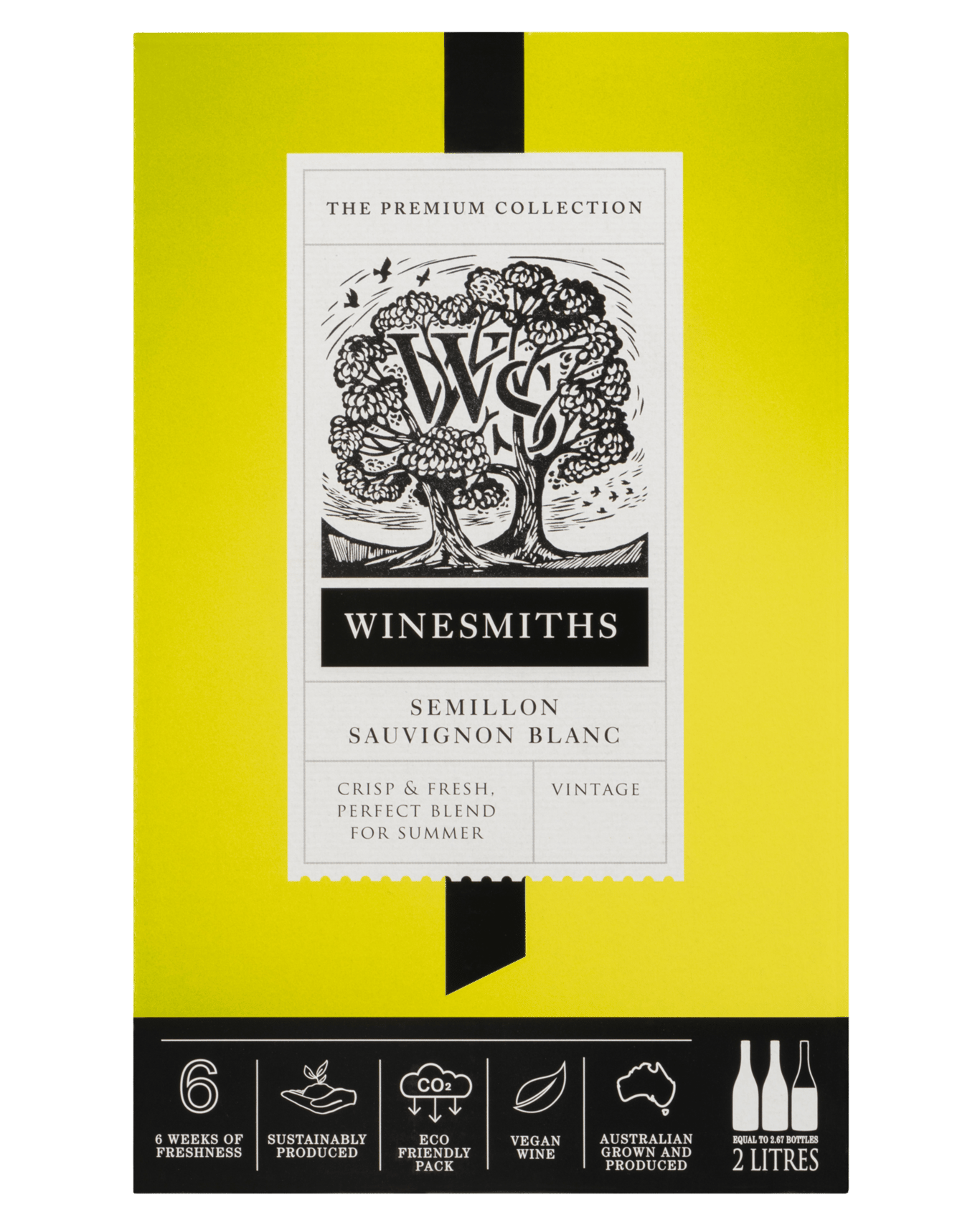 Buy Winesmiths Premium Semillon Sauvignon Blanc Cask 2l Online @Lowest ...
