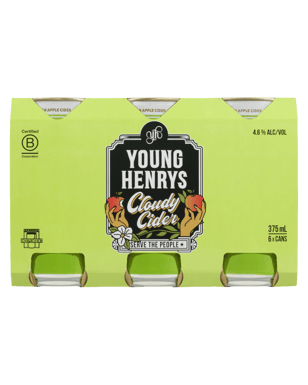 Buy Young Henrys Cloudy Cider Cans 375ml Online @Lowest Price