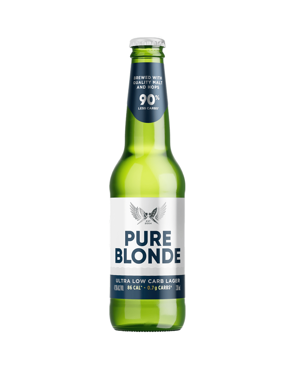 Buy Pure Blonde Ultra Low Carb Bottles 330ml Online @Lowest Price