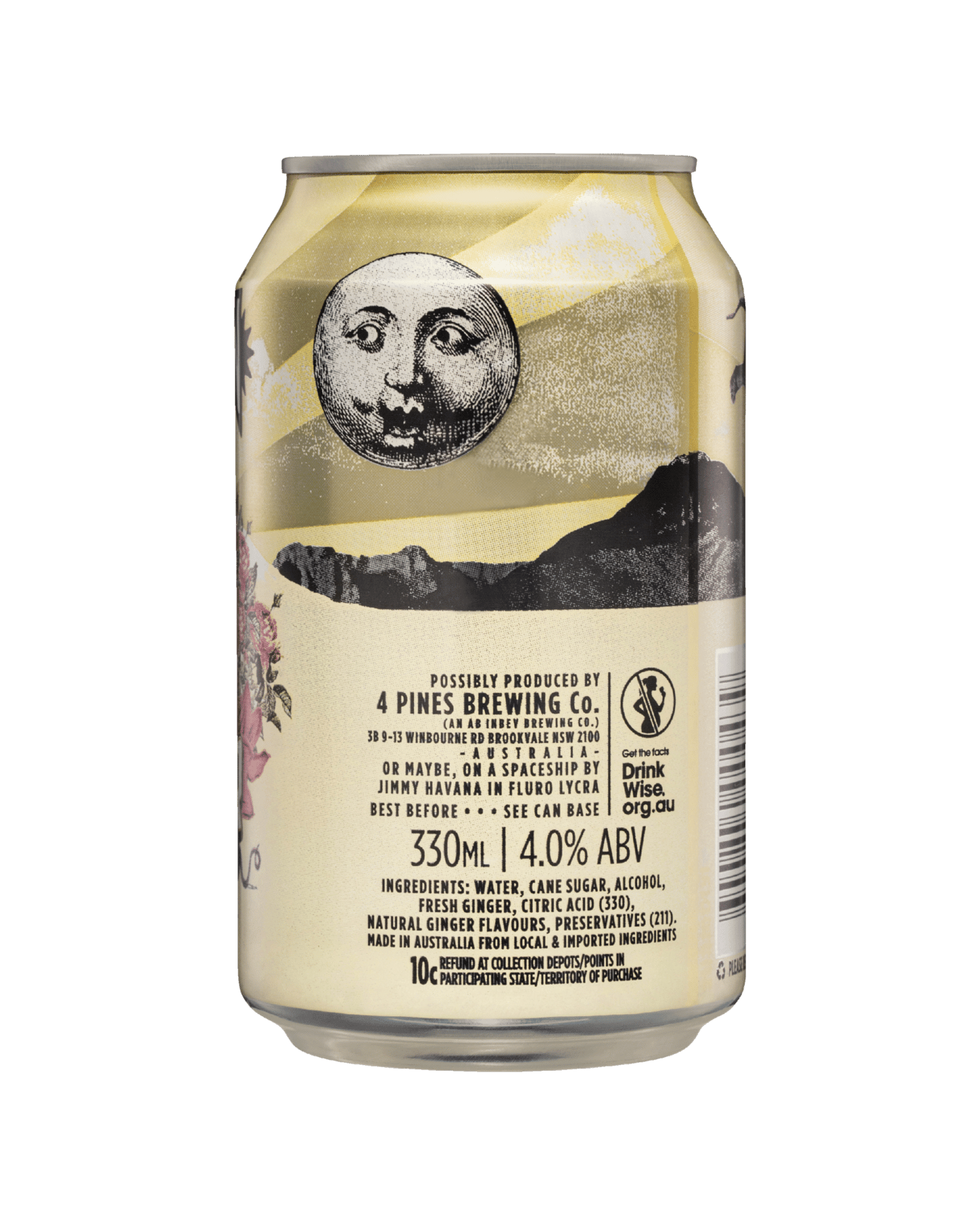 Buy Brookvale Union Ginger Beer Cans 330ml Online @Lowest Price
