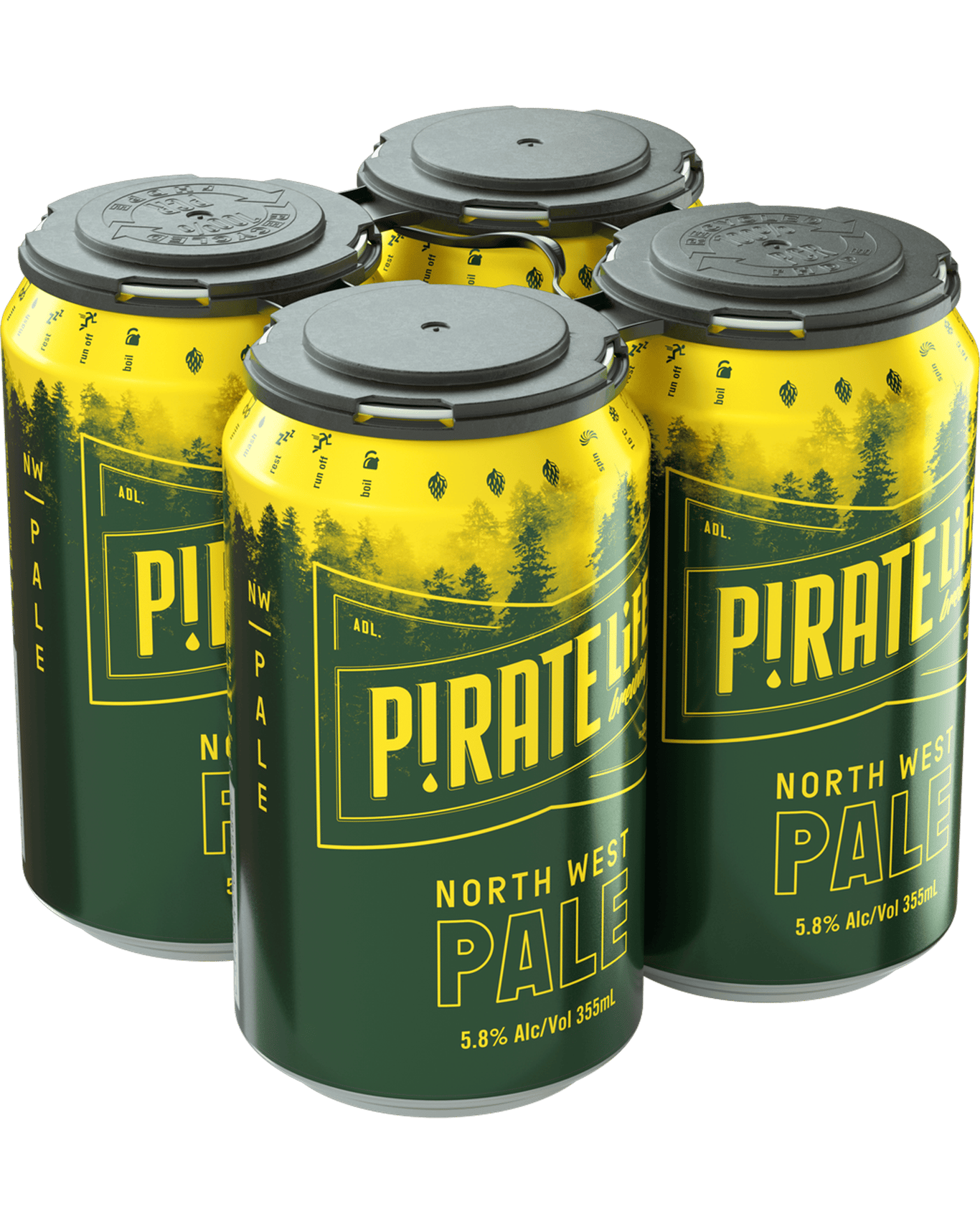 Buy Pirate Life Brewing North West Pale Cans 355ml Online @Lowest Price