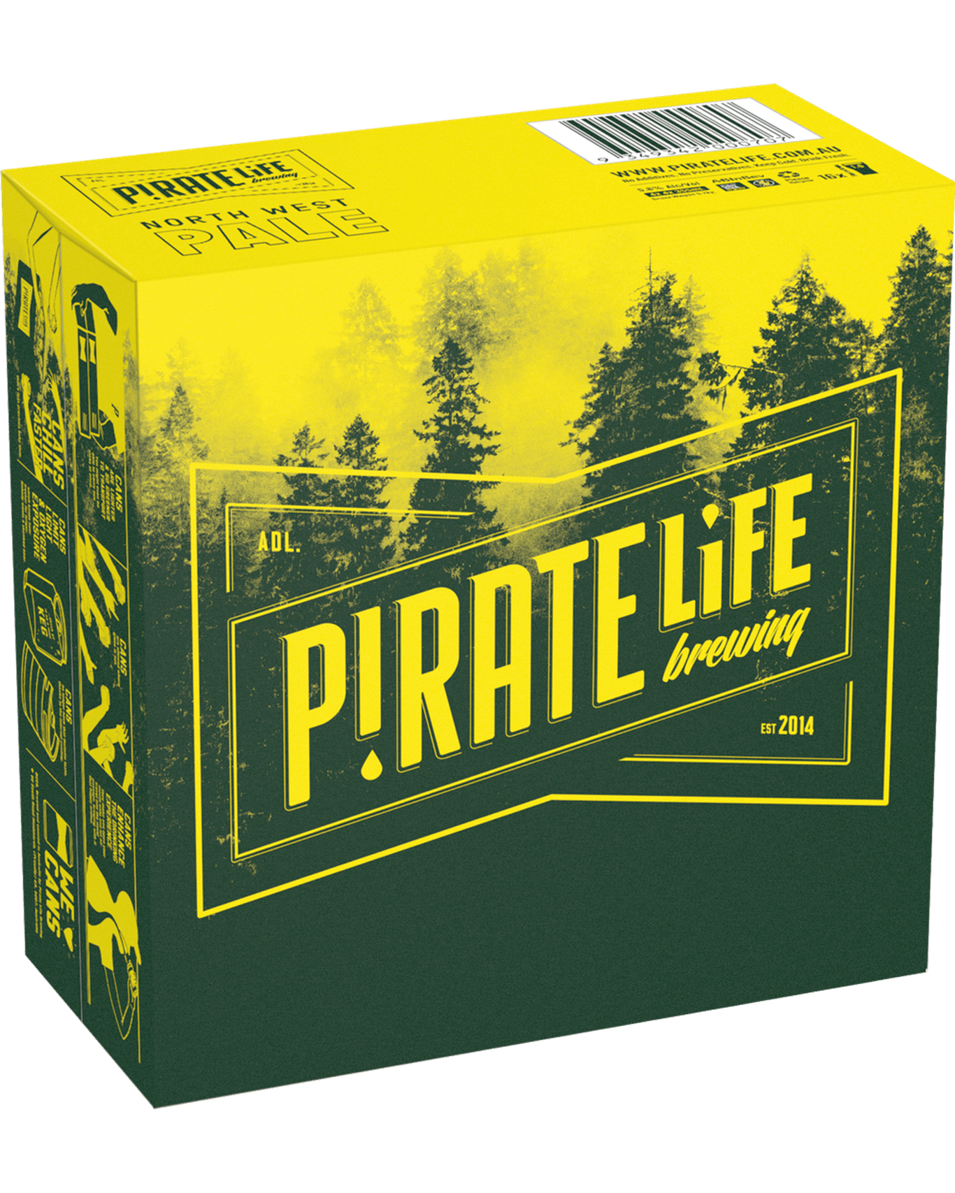 Buy Pirate Life Brewing North West Pale Cans 355ml Online @Lowest Price