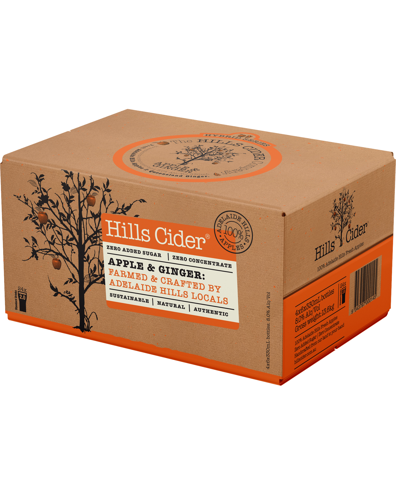 Buy The Hills Cider Company Hybrid Series Apple & Ginger Cider Bottles ...