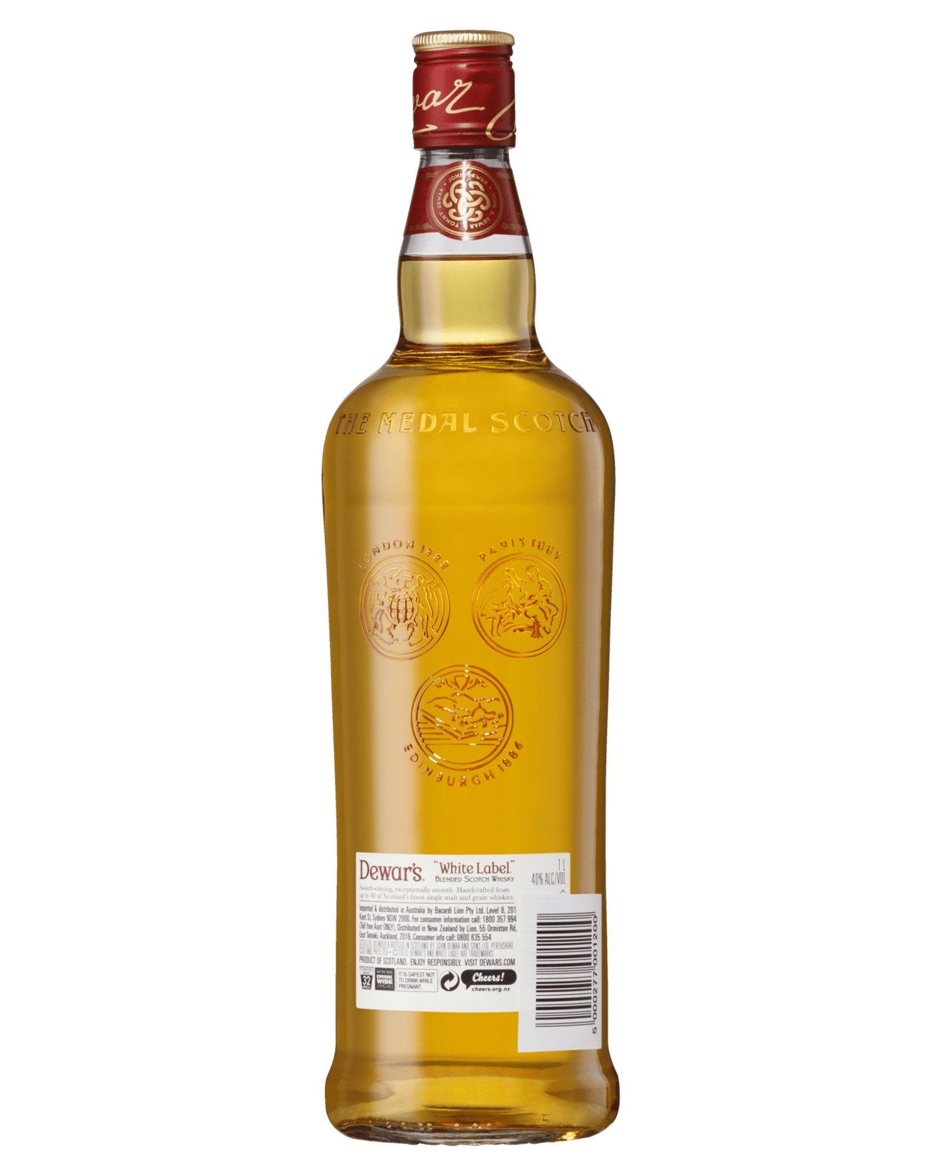 Buy Dewar's White Label Blended Scotch Whisky 1l Online @Lowest Price