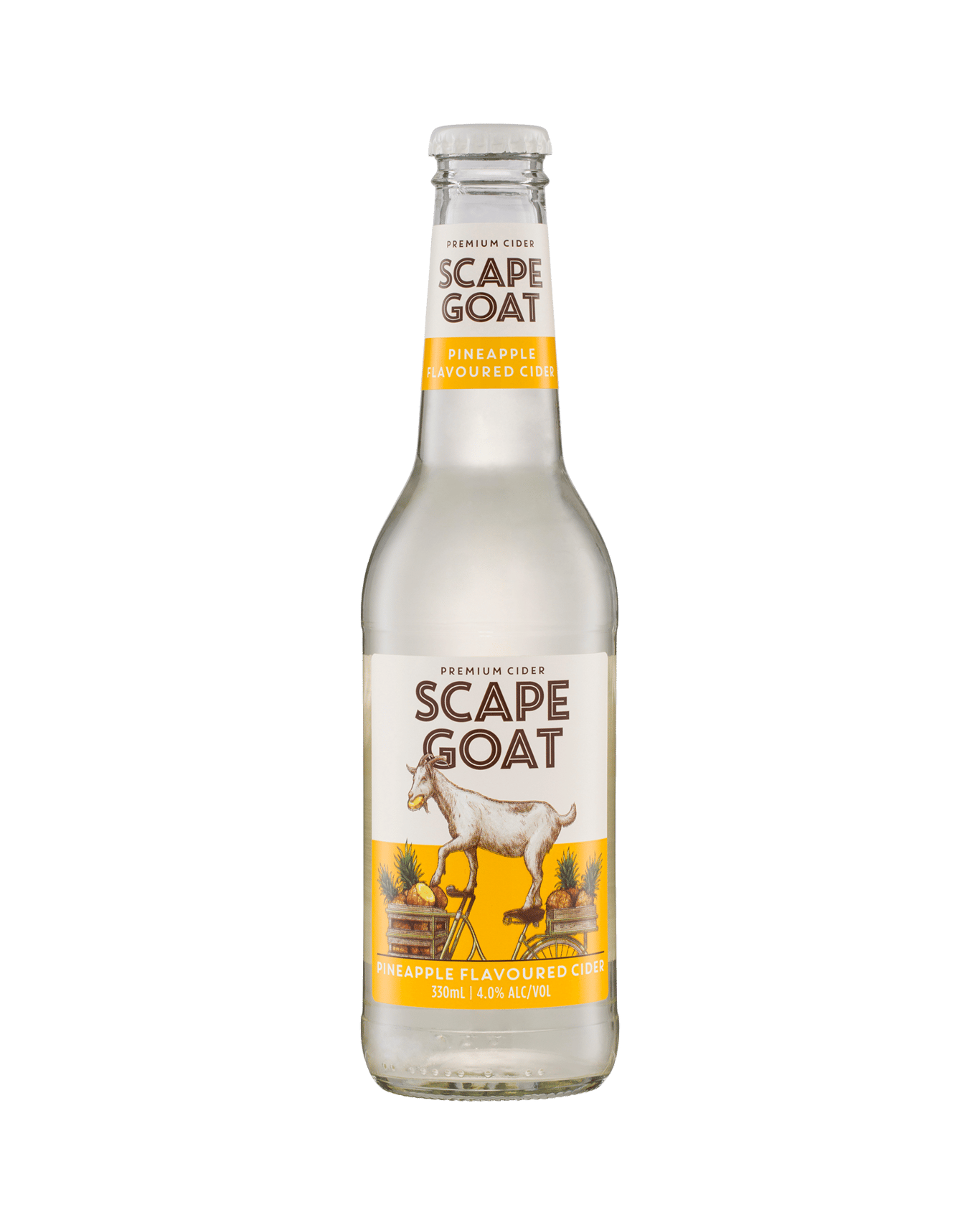 Buy Scape Goat Pineapple Flavoured Cider Bottles 330ml Online @Lowest Price