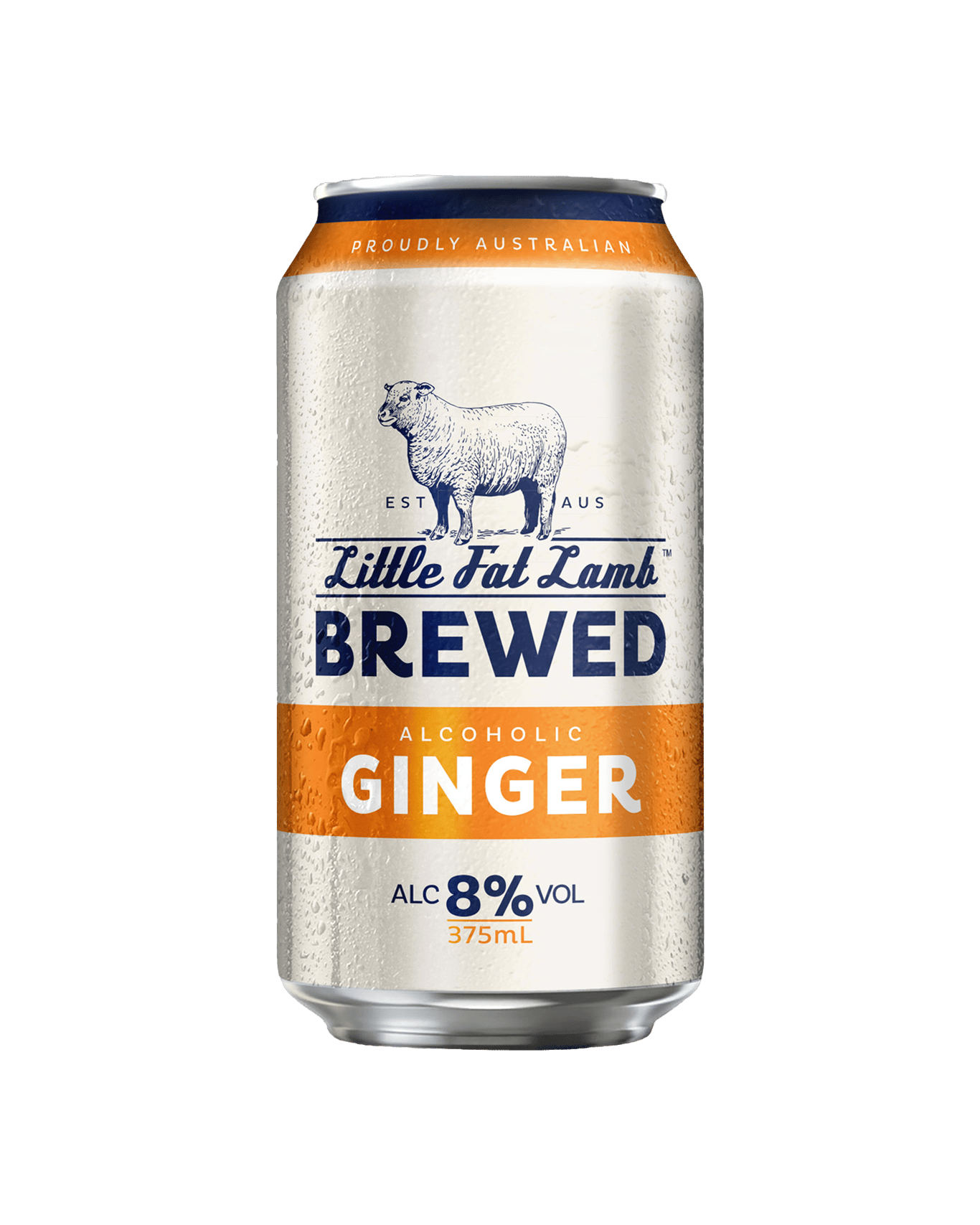 Buy Little Fat Lamb Brewed Ginger Cans 375ml Online @Lowest Price