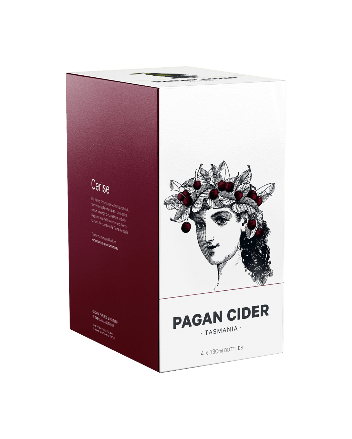 Buy Pagan Cider Cherry Apple Cider Bottles 330ml Online @Lowest Price