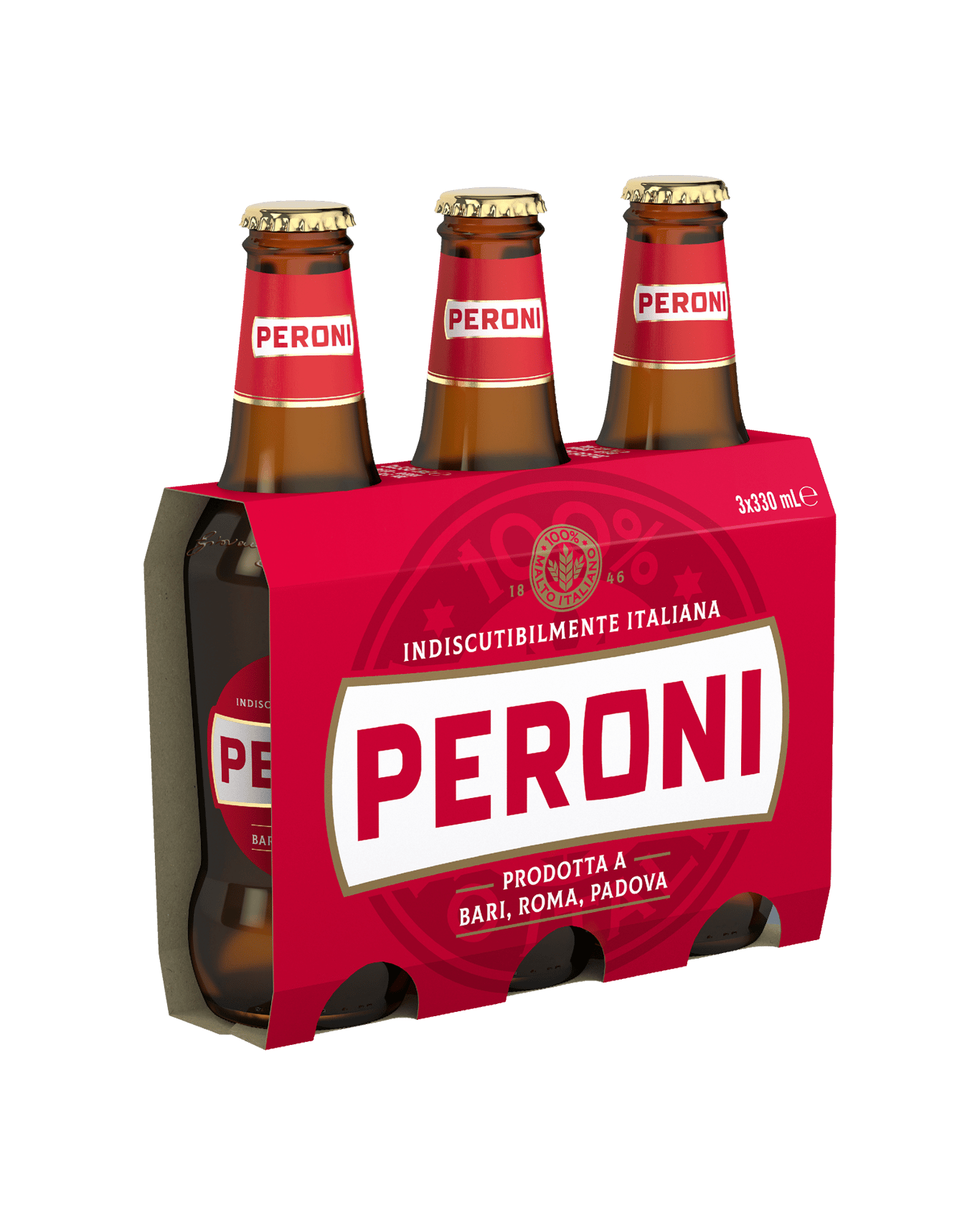 Buy Peroni Nastro Azzurro Red Lager Bottle 330ml Online @Lowest Price