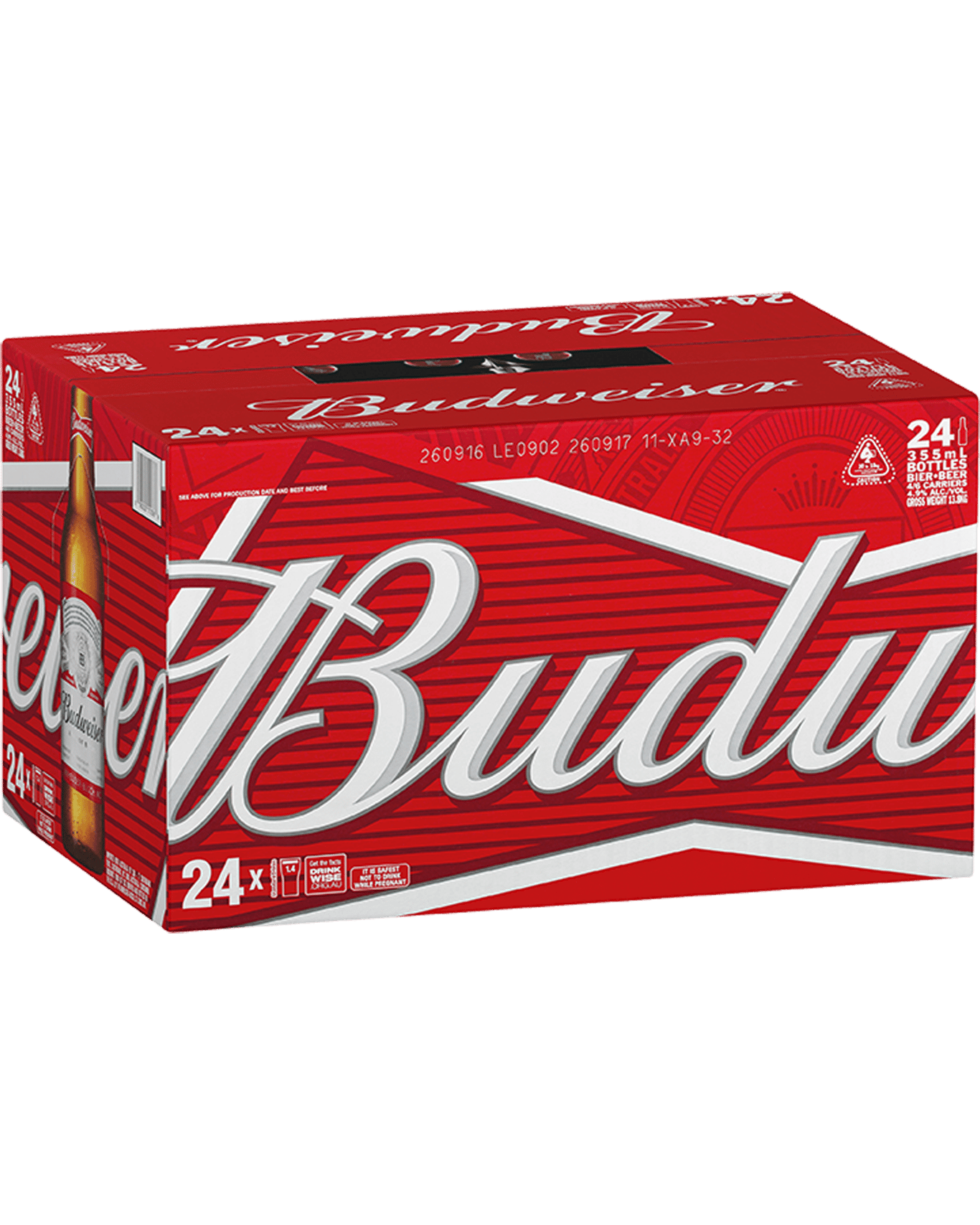 Buy Budweiser Lager Bottles 355ml Online @Lowest Price