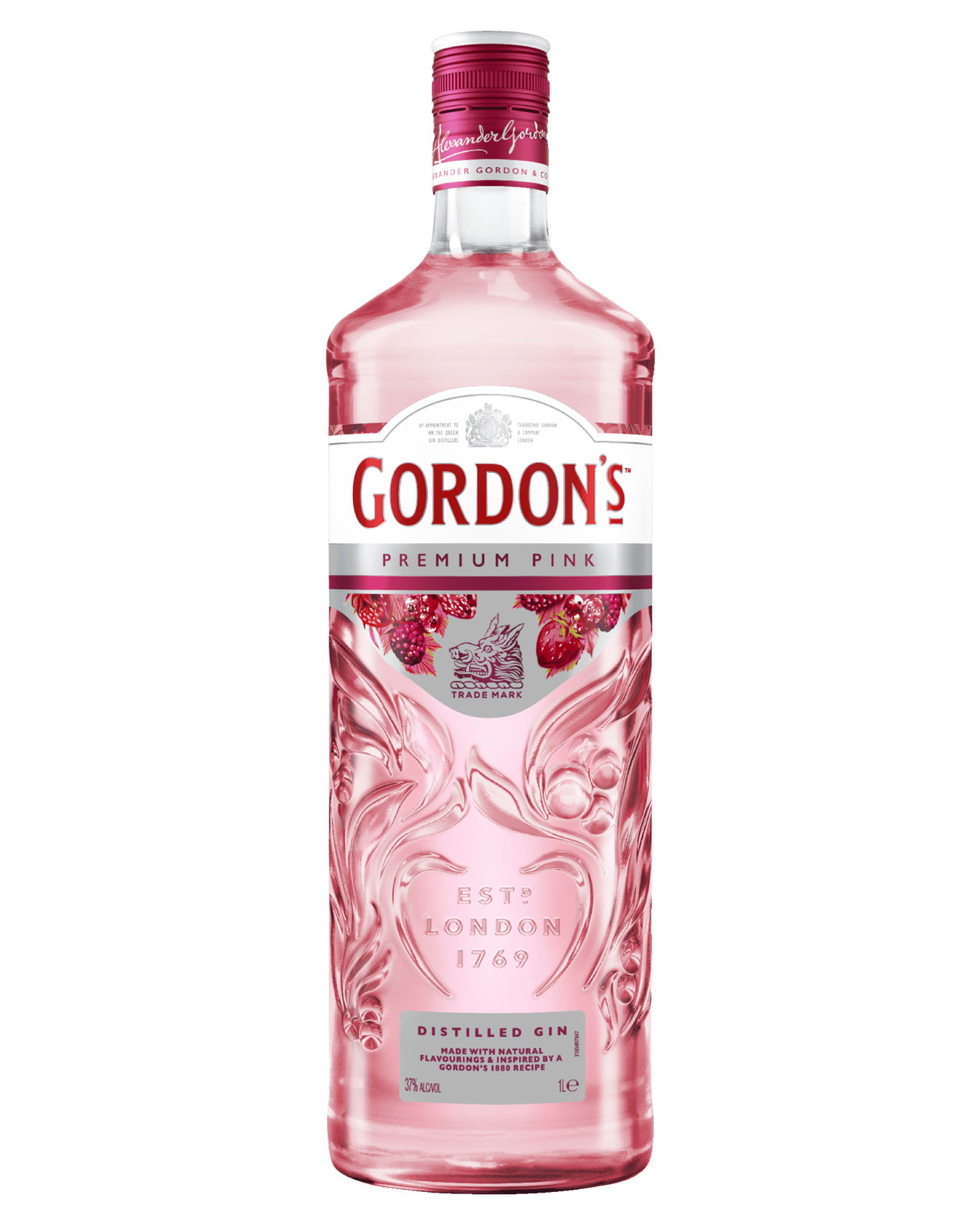 Buy Gordon's Premium Pink Gin 1l Online @Lowest Price