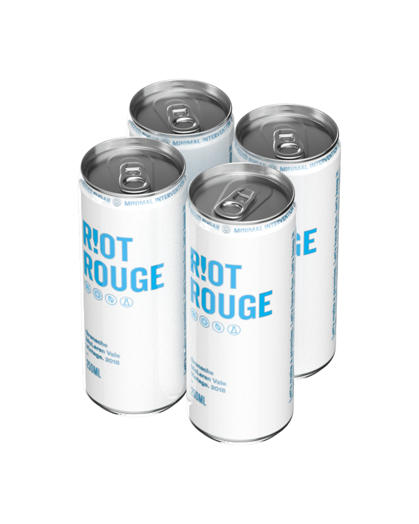 Buy Riot Wine Co Rouge Mclaren Vale Grenache Cans 250ml Online @Lowest ...