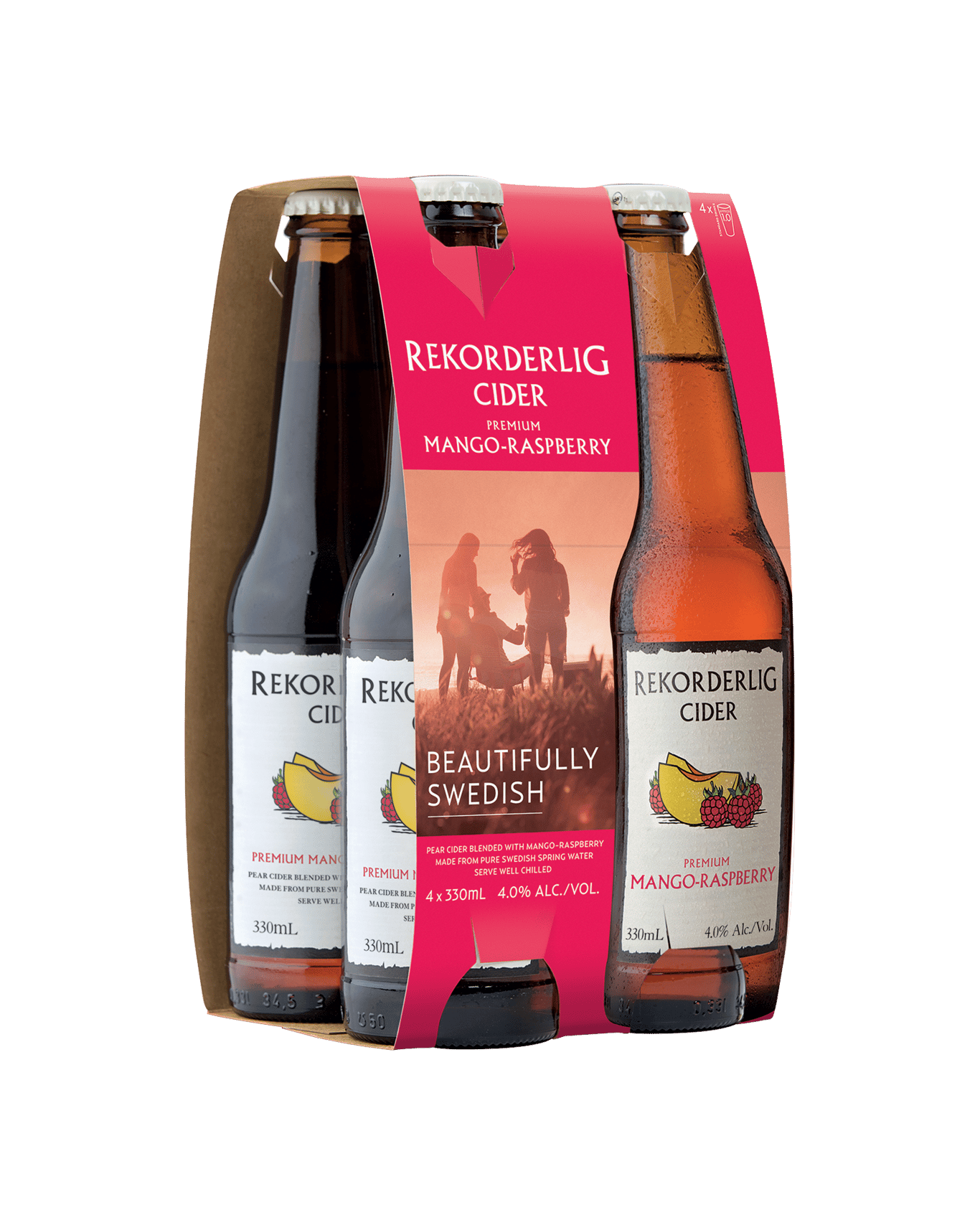 Buy Rekorderlig Mango Raspberry Cider Bottles 330ml Online @Lowest Price