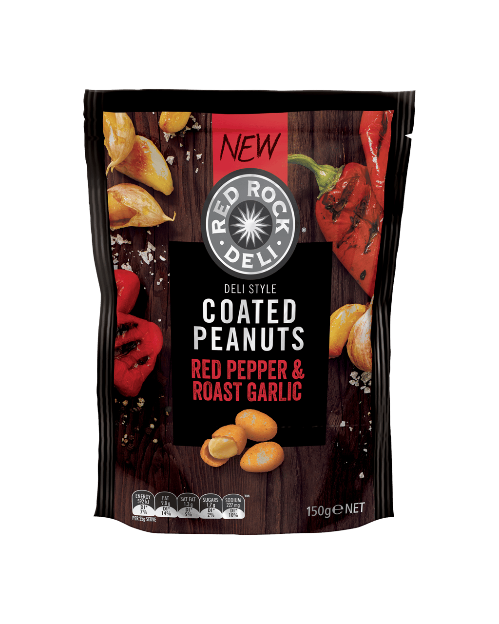 Buy Red Rock Deli Red Pepper & Garlic Coated Nuts 150g Online @Lowest Price