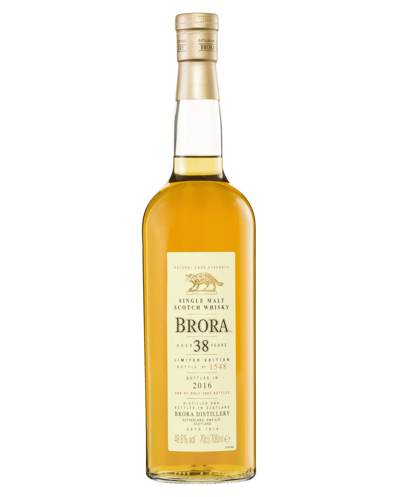 Buy Brora 38 Year Old Scotch Whisky 700ml Online @Lowest Price
