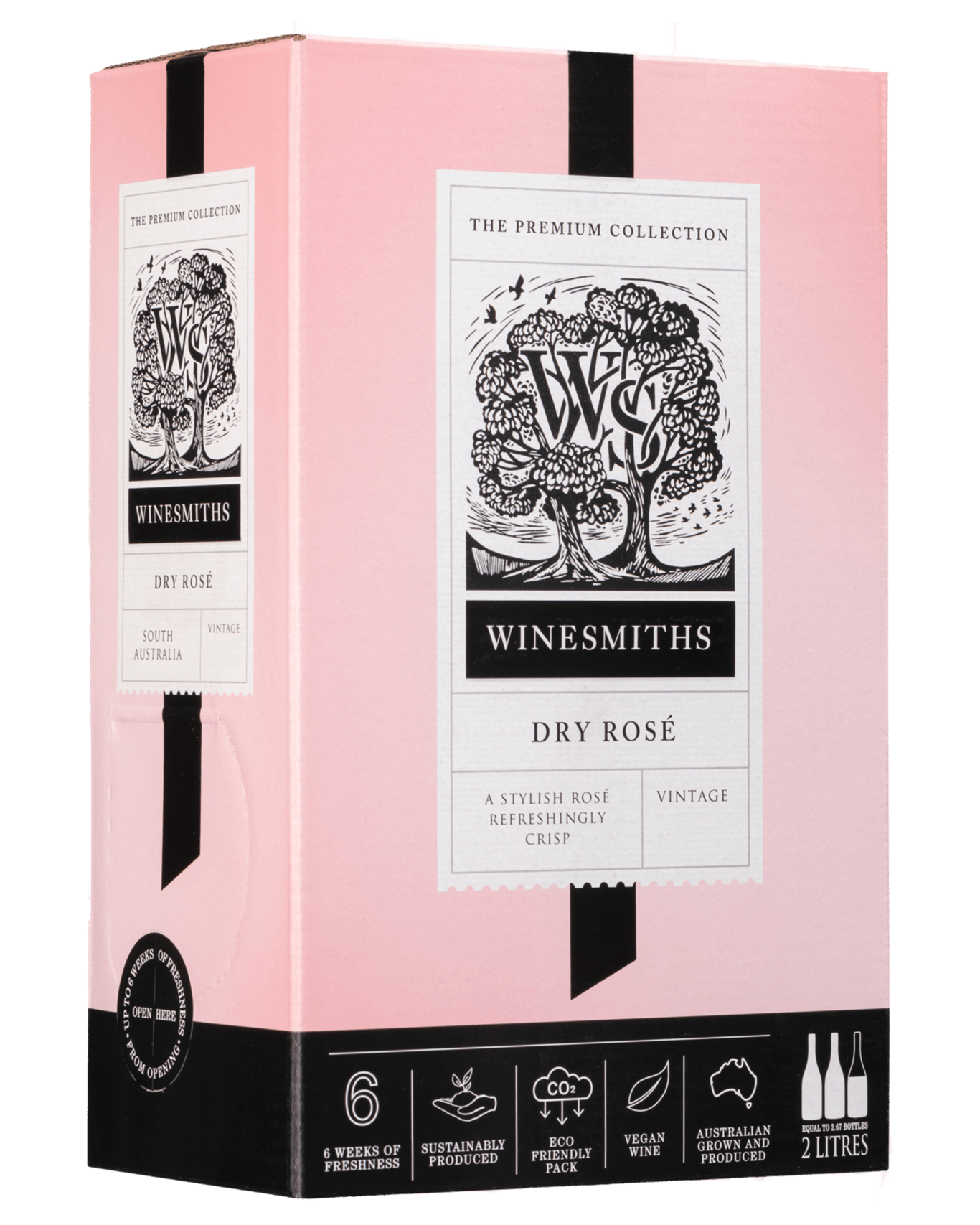 Buy Winesmiths Premium Dry Rosé Cask 2l Online @Lowest Price