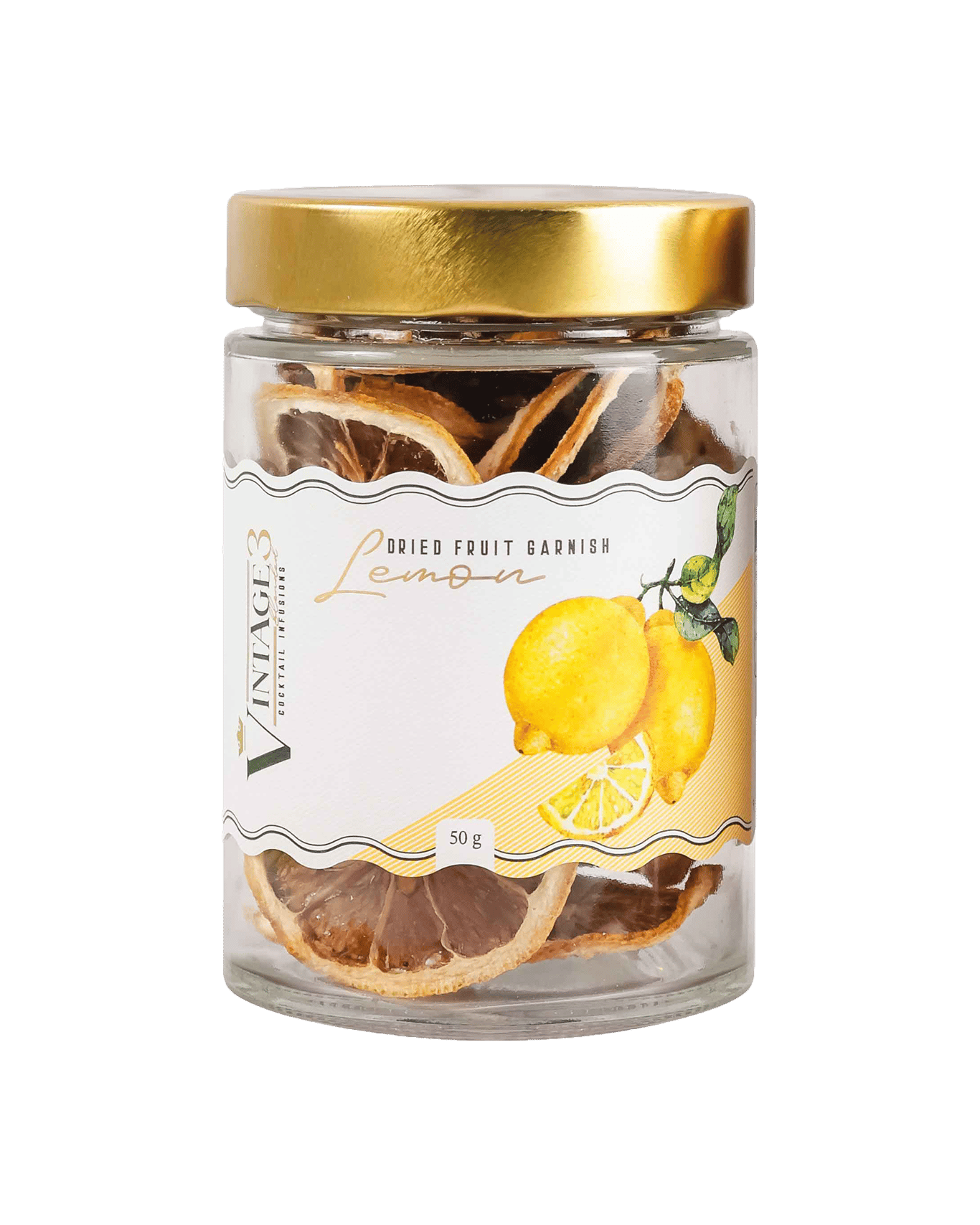 Buy Vintage 3 Dried Fruit Cocktail Garnish Lemon 50g Online @Lowest Price