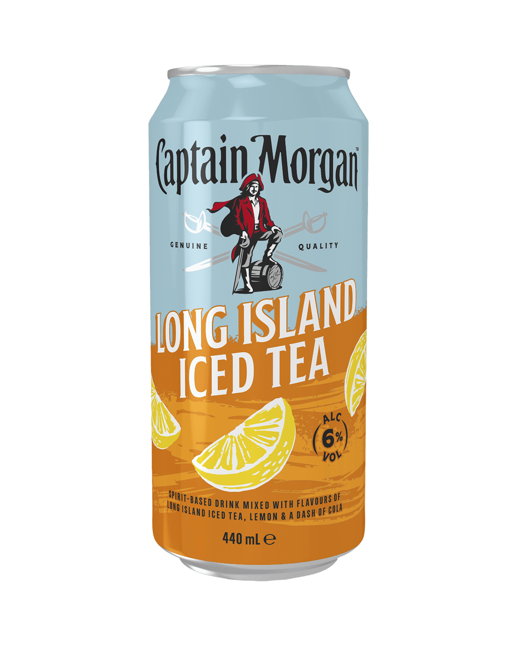 Buy Captain Morgan Long Island Iced Tea Cans 440ml Online @Lowest Price