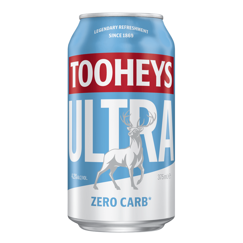 Buy Tooheys Ultra Zero Carb Can 375ml Online @Lowest Price