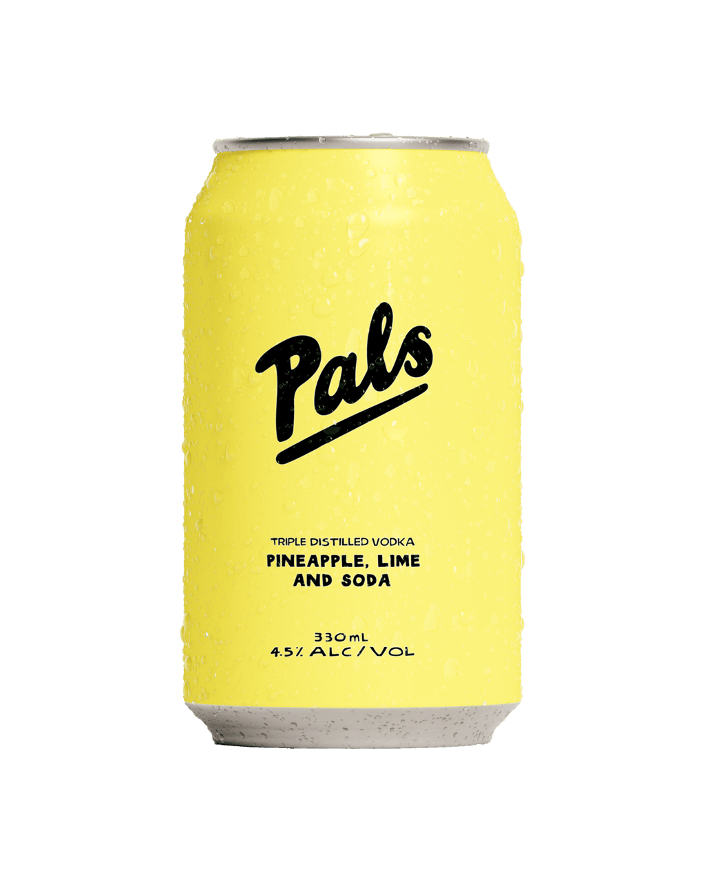 Buy Pals Vodka Pineapple Lime And Soda Can 330ml Online @Lowest Price