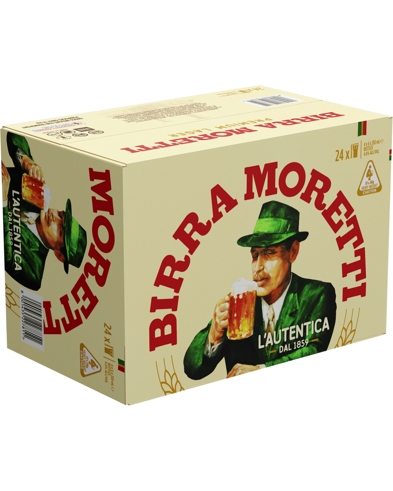 Buy Birra Moretti Lager Bottles 330ml Online @Lowest Price