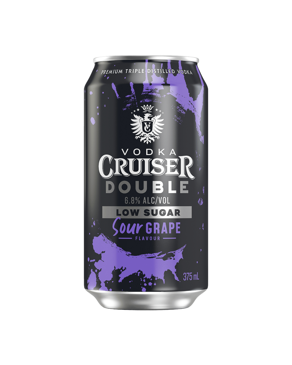 Buy Vodka Cruiser Sour Grape Cans 375ml Online @Lowest Price