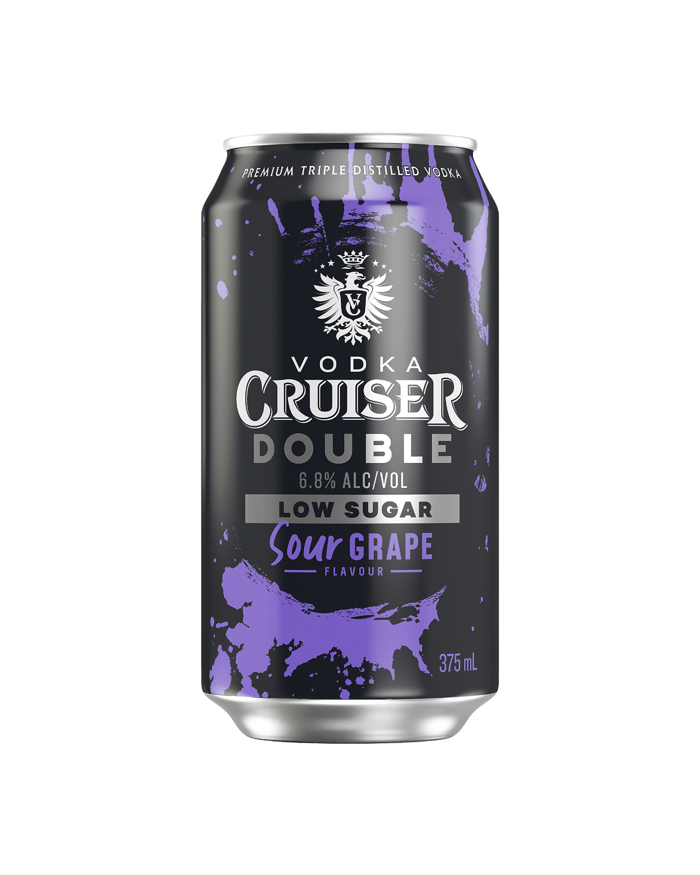 Buy Vodka Cruiser Sour Grape Cans 375ml Online @Lowest Price