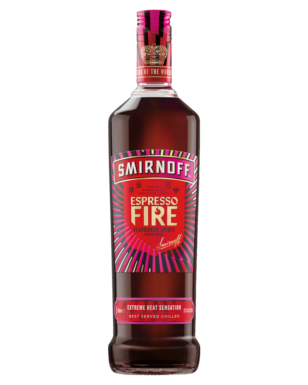 Buy Smirnoff Espresso Fire Vodka 700ml Online @Lowest Price