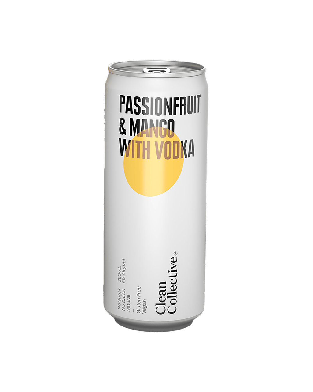 Buy Clean Collective Passionfruit & Mango With Vodka Cans 250ml Online ...