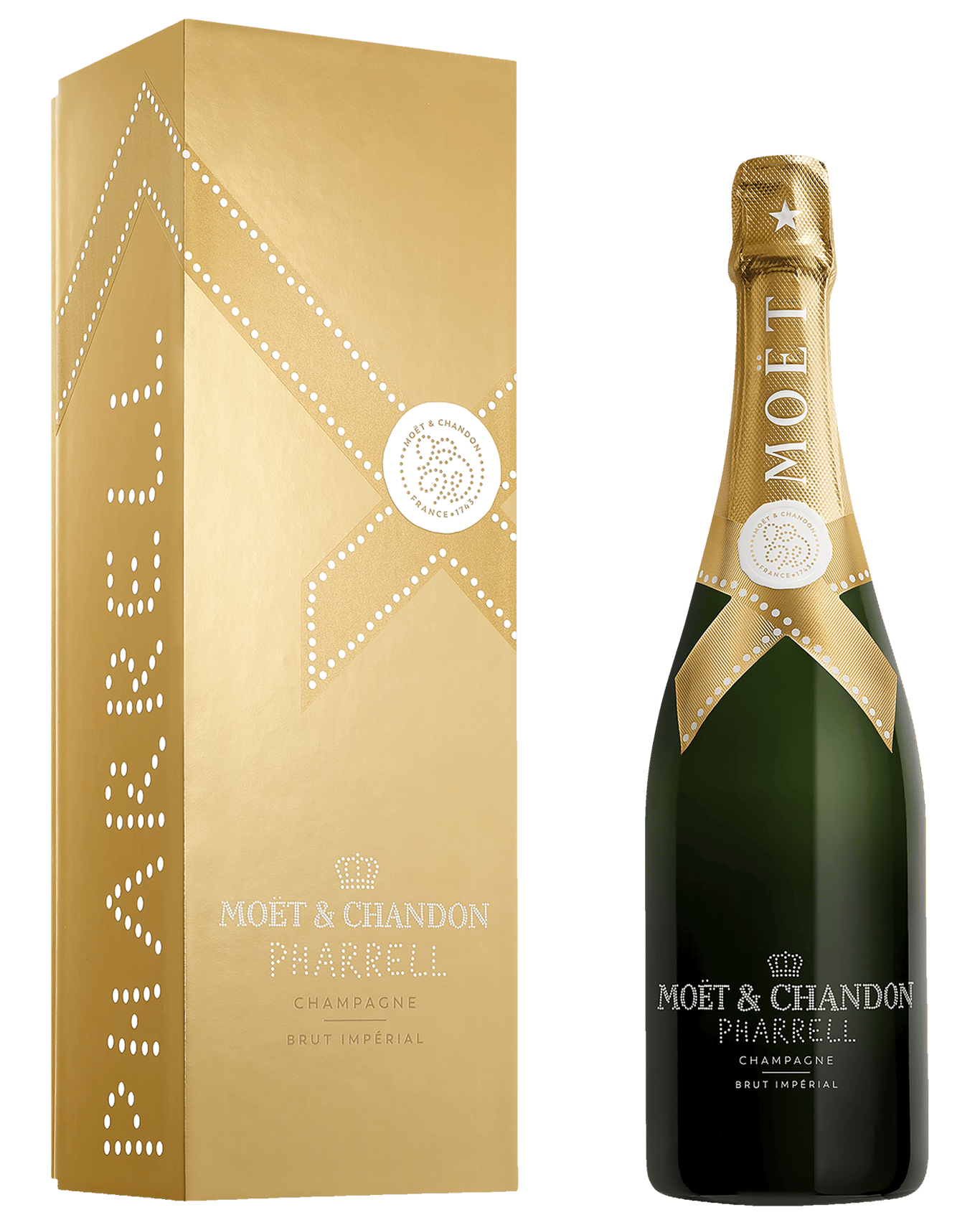 Buy Moët & Chandon X Pharrell Williams Limited Edition Brut Imperial Giftbox Online @Lowest Price
