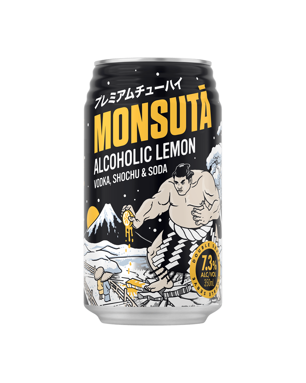 Buy Monsuta Lemon Chūhai 7.3% Cans 350ml Online @Lowest Price