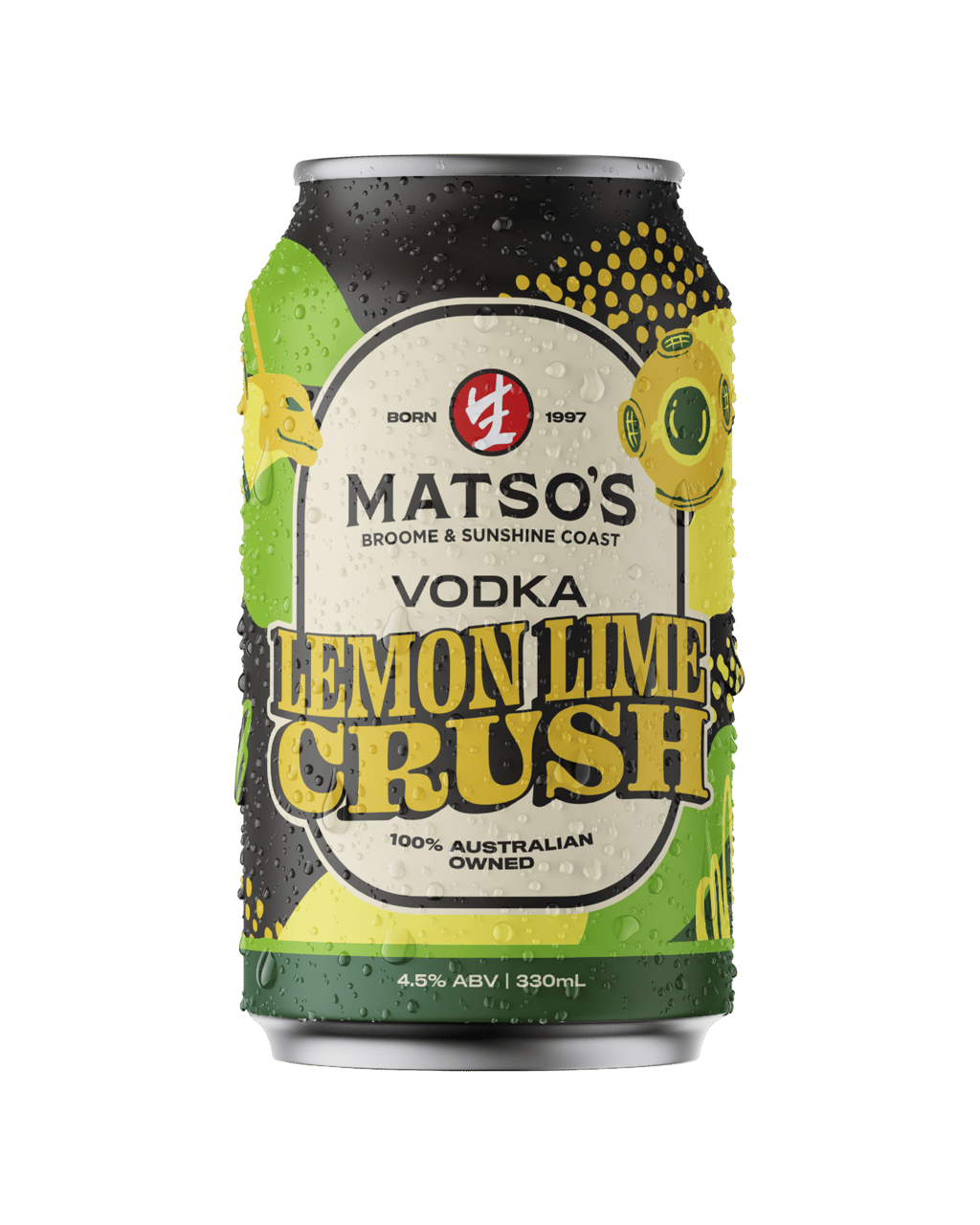 Buy Matso's Vodka Lemon Lime Crush Cans 330ml Online @Lowest Price
