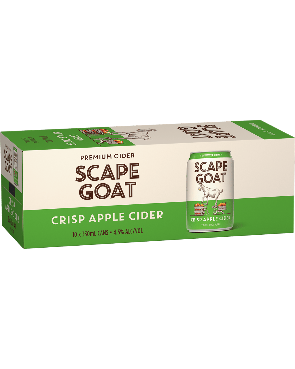 Buy Scape Goat Crisp Apple Cider Cans 10x330ml Online @Lowest Price