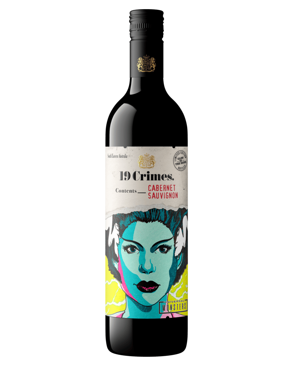 Buy 19 Crimes Halloween Bride Of Frankenstein Cabernet Sauvignon Online ...