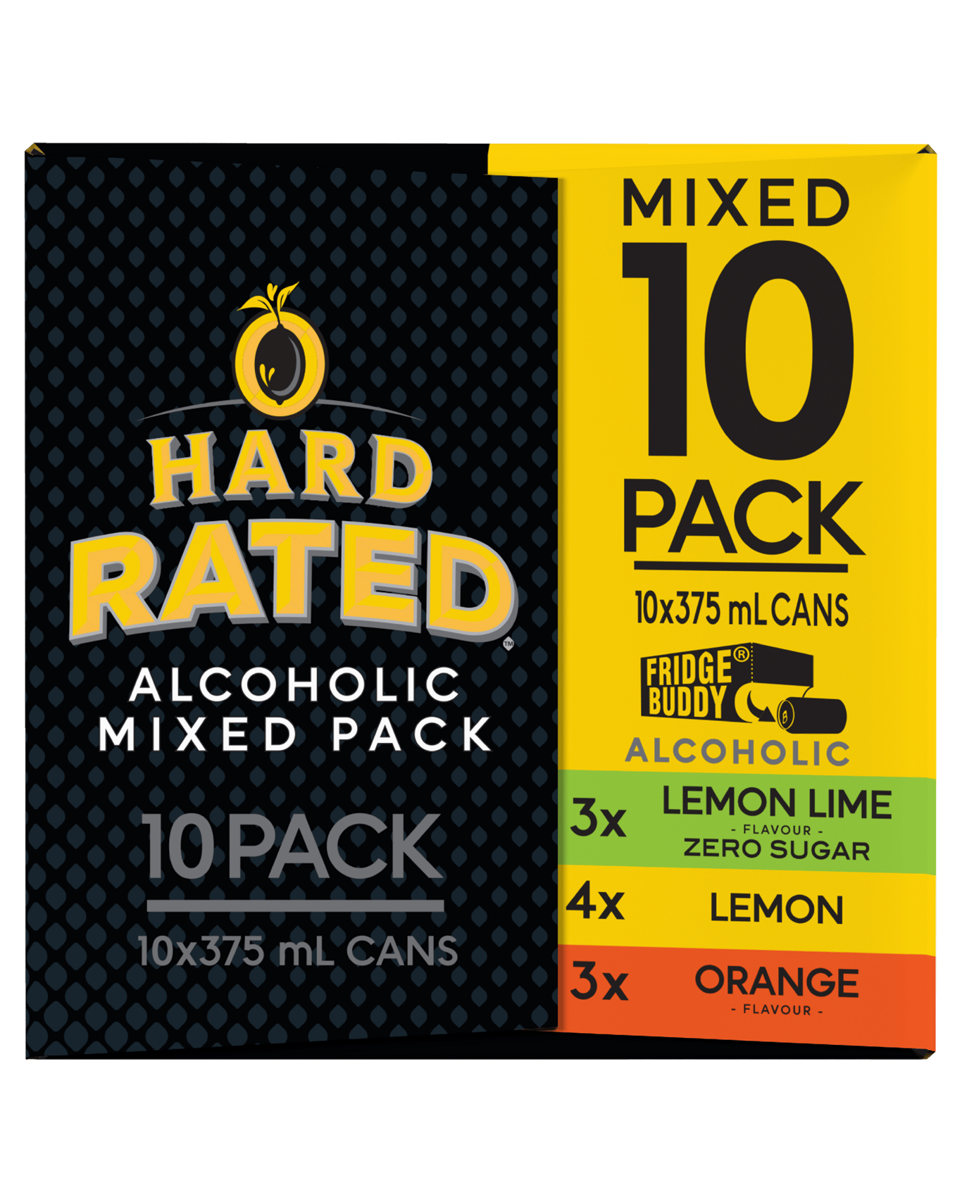 Buy Hard Rated Mixed 4.5% Cans 10x375ml Online @Lowest Price