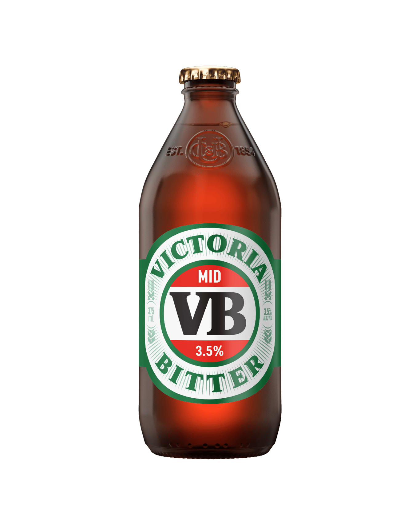 Buy Victoria Bitter Mid 3.5% Bottles 375ml Online @Lowest Price