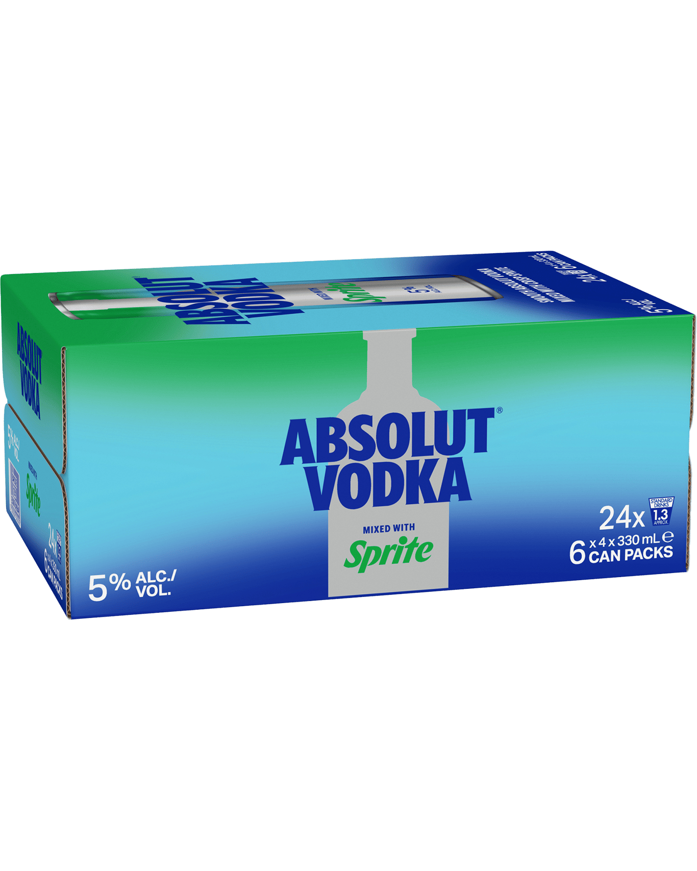 Buy Absolut Vodka Mixed With Sprite Can 330ml Online @Lowest Price