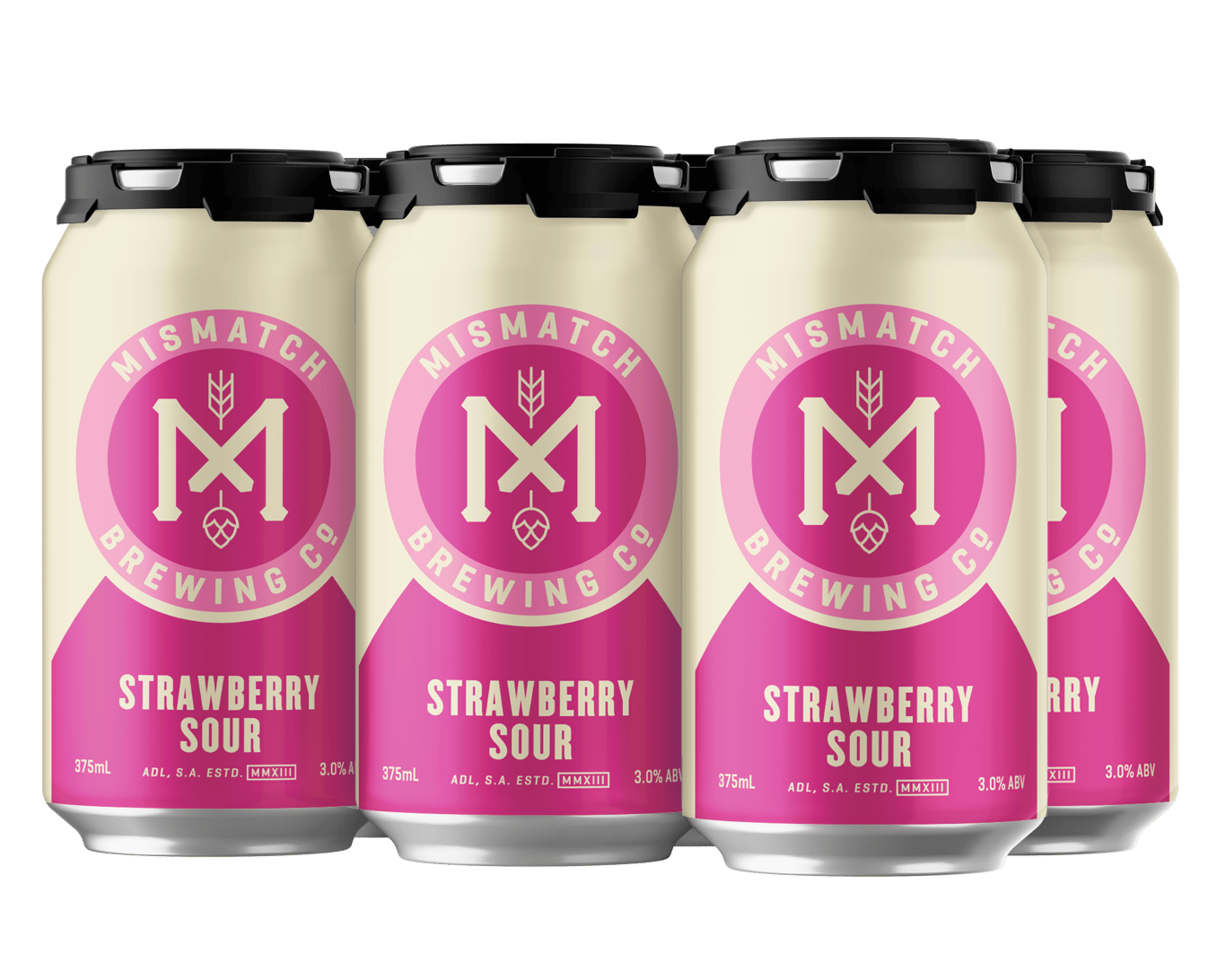 Buy Mismatch Brewing Co. Strawberry Berliner Weisse 375ml Online ...