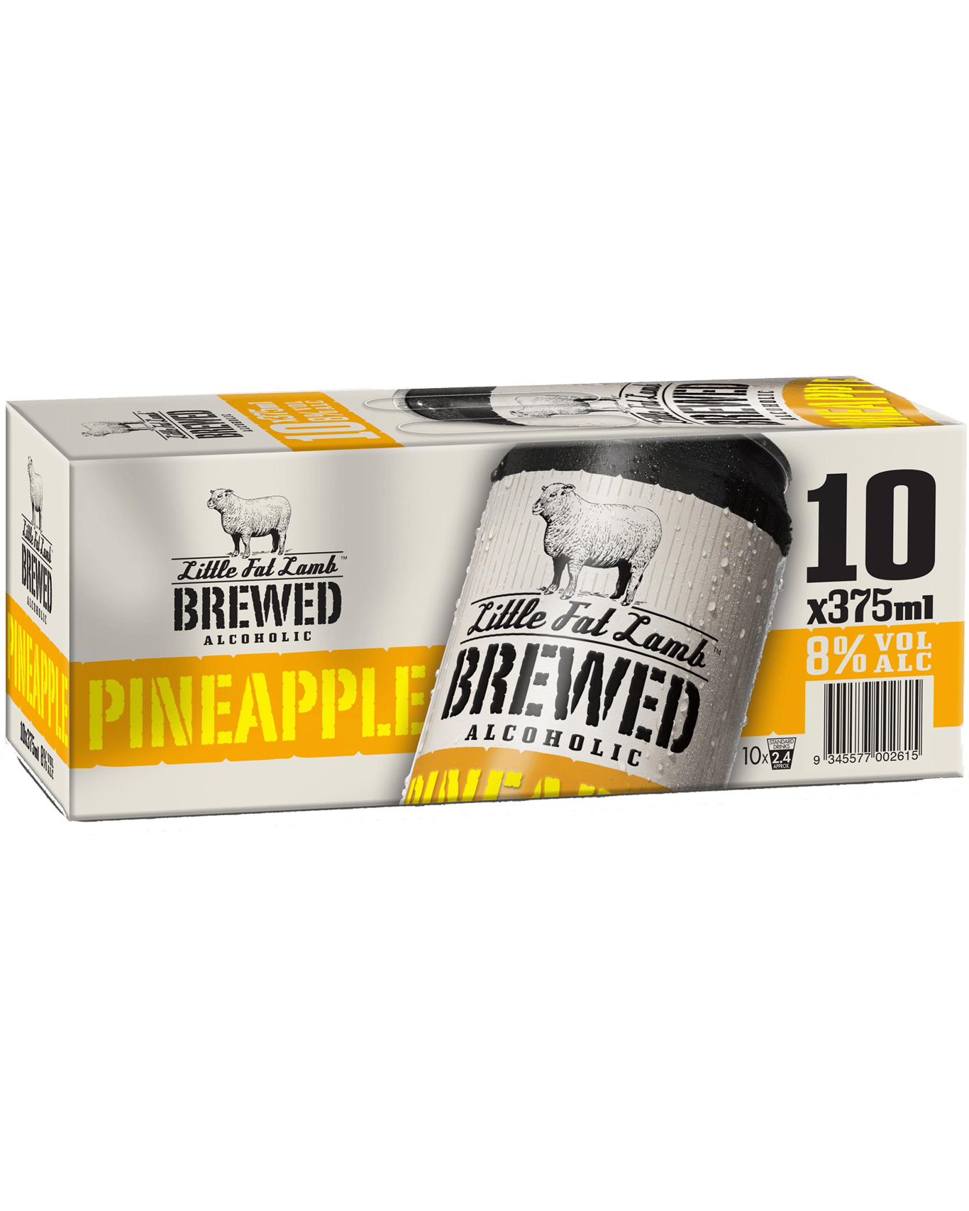 Buy Little Fat Lamb Pineapple 375ml Cans 10 Pack Online @Lowest Price