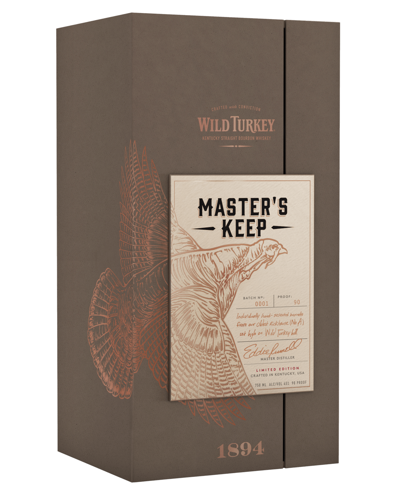 Buy Wild Turkey Master's Keep 1894 Edition Bourbon 750ml Online @Lowest ...