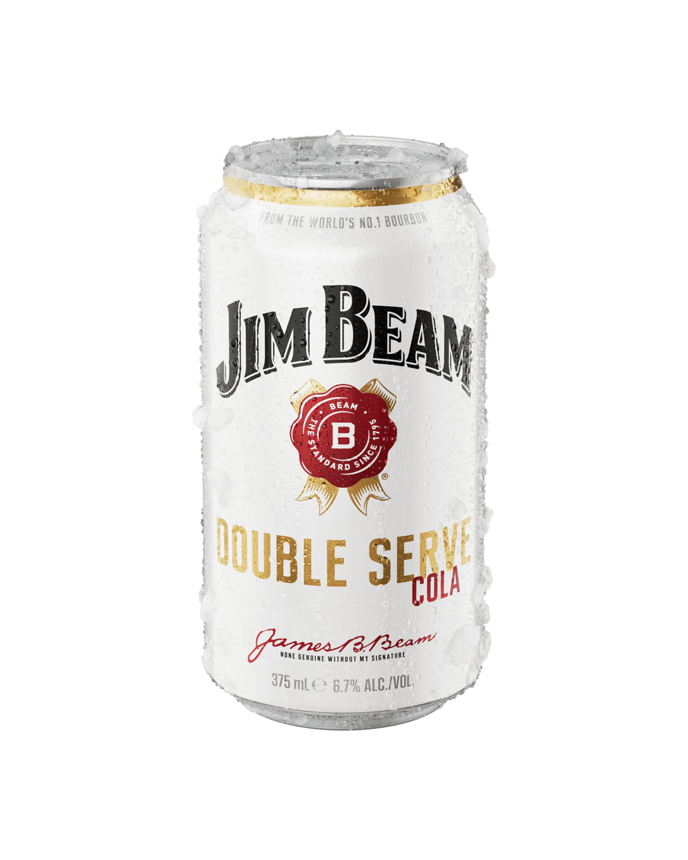 Buy Jim Beam White Double Serve Bourbon & Cola Cans 375ml Online ...