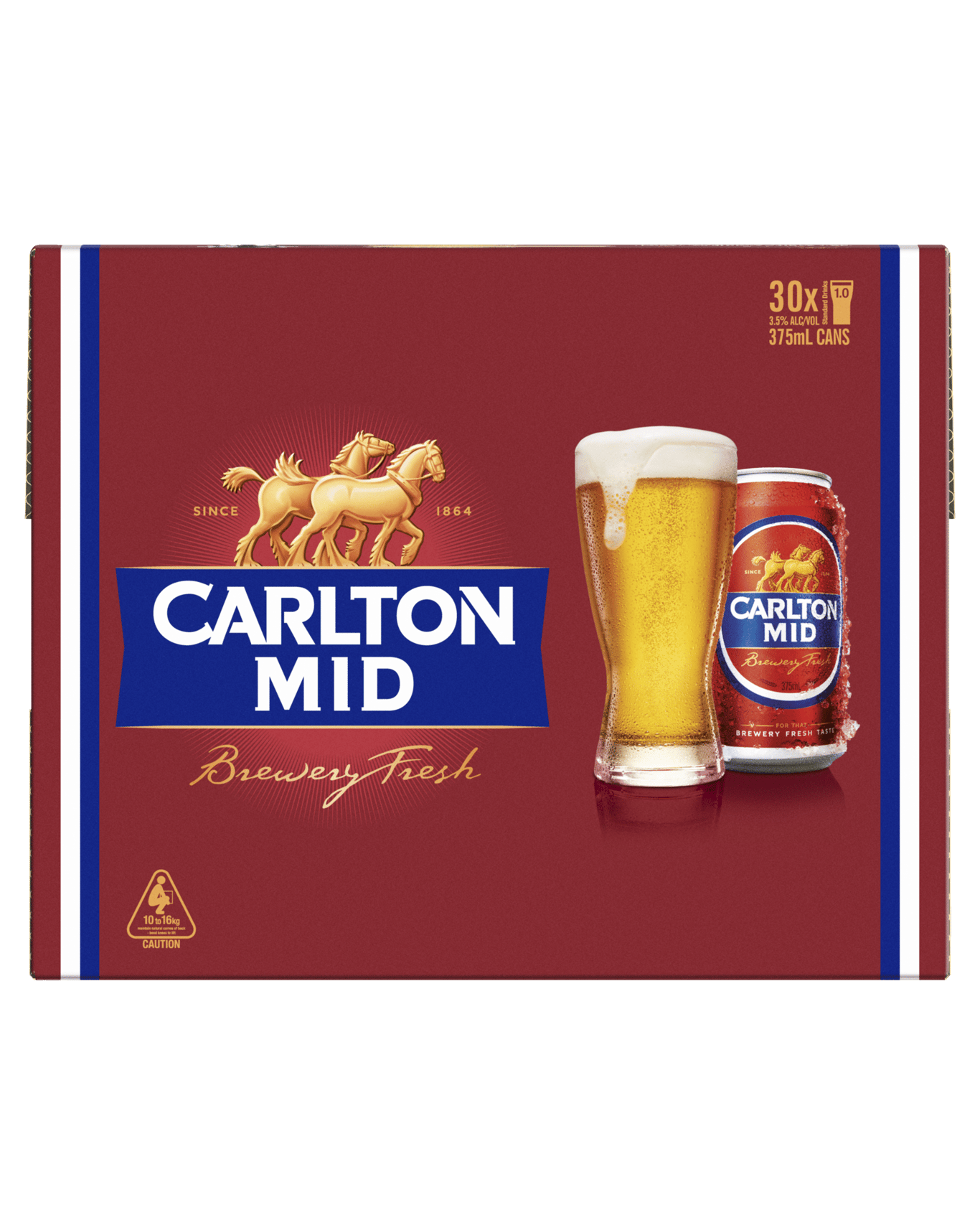 Buy Carlton Mid Cans 375ml Online @Lowest Price