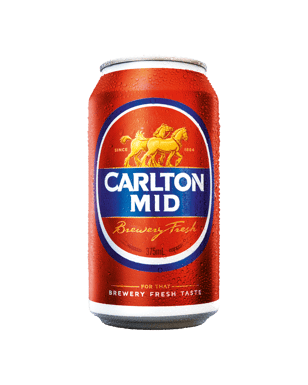 Buy Carlton Mid Cans 375ml Online @Lowest Price