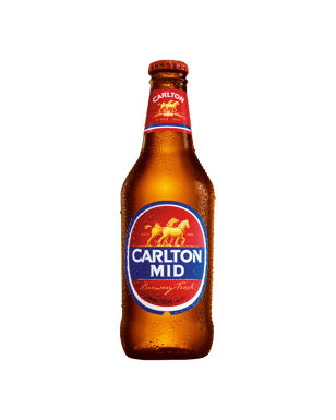Buy Carlton Mid Bottles 375ml Online @Lowest Price