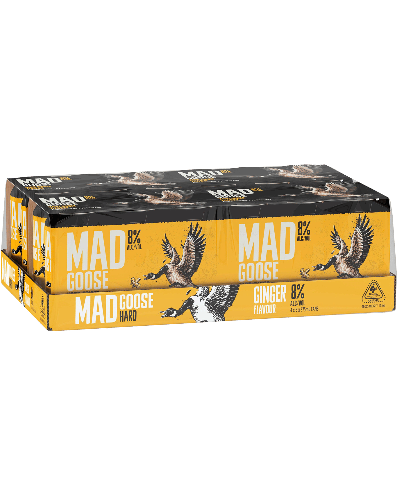 Buy Mad Goose Hard Ginger Flavour Cans 375ml Online @Lowest Price