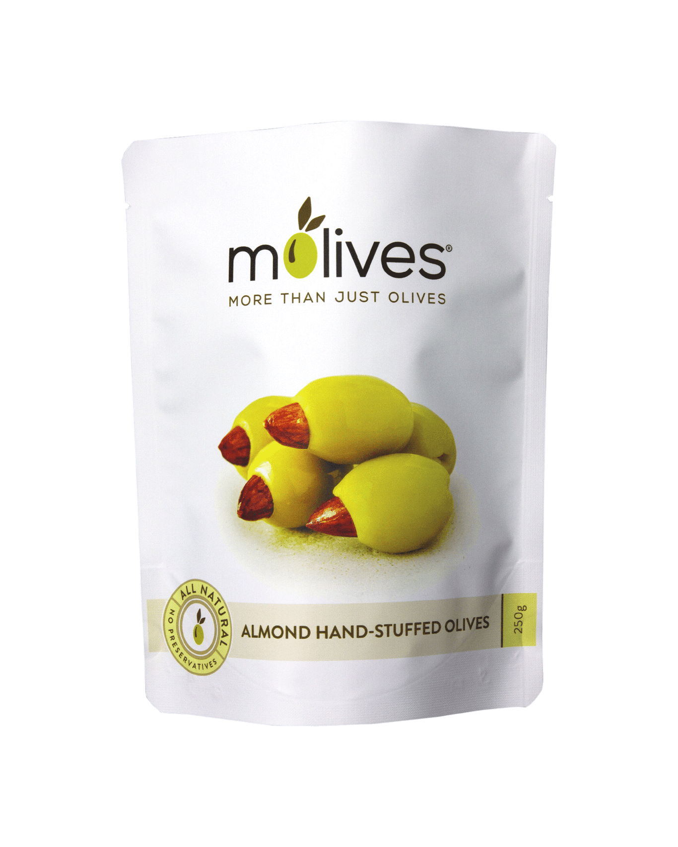 Buy Molives Almond Hand Stuffed Olives 250g Online @Lowest Price