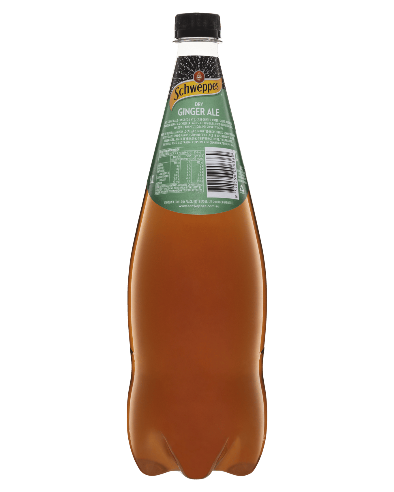 Buy Schweppes Dry Ginger Ale 1.1l Online @Lowest Price
