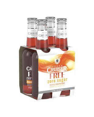 Buy Vodka Cruiser Sugar Free Mango Raspberry 275ml Online @Lowest Price