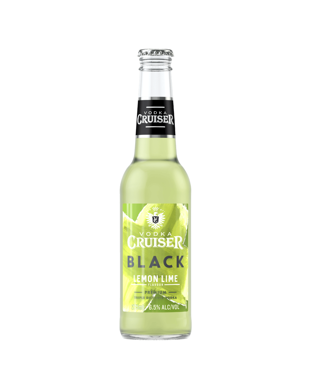 Vodka Cruiser Black Lemon Lime 275mL - Boozy