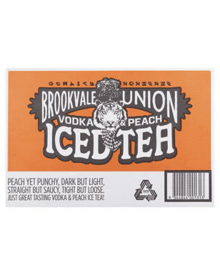 Buy Brookvale Union Vodka & Peach Iced Tea Cans 330ml Online @Lowest Price