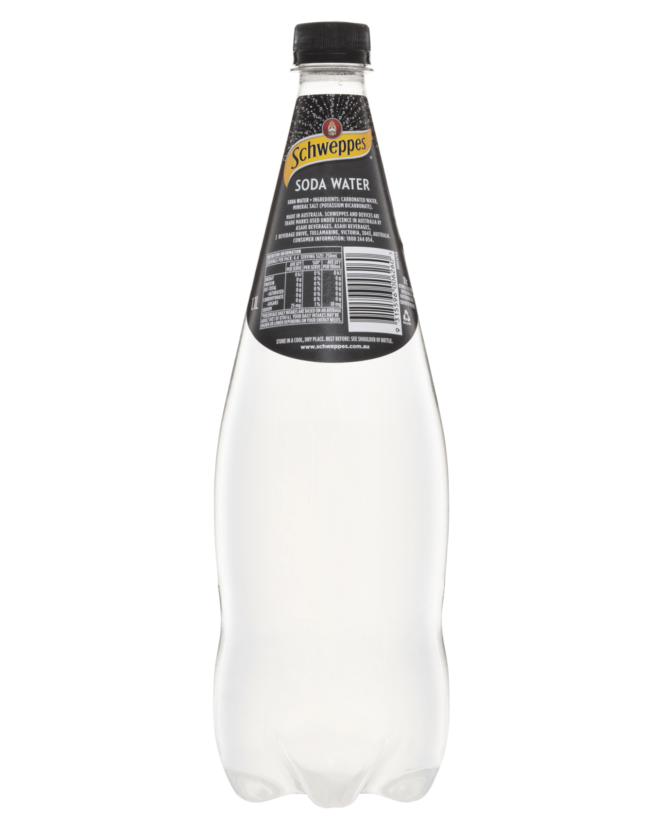 Buy Schweppes Soda Water 1.1l Online @Lowest Price